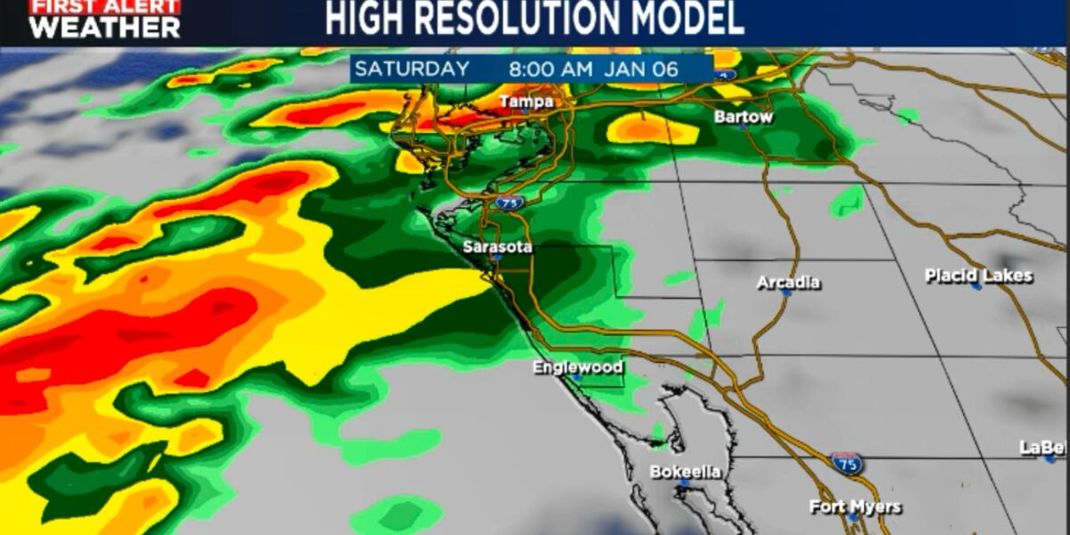 Saturday to be a First Alert Weather day Saturday to be a First Alert Weather day